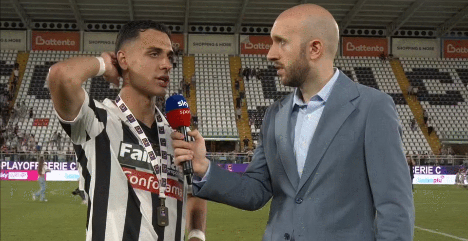 VIDEO Rizzo Pinna dopo la promozione in B: "Ascoli se lo merita" - Mediagol